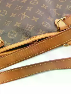 LOUIS VUITTON Monogram Batignolles Horizontal Shoulder Bag - Brown