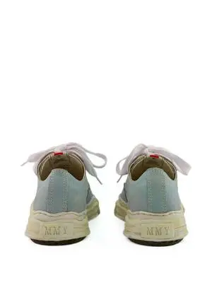 Mihara Yasuhiro Hank Leather Sneakers - Blue