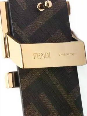Fendi Reversible Ff Logo Belt