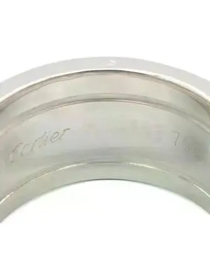 Cartier C2 Wide Ring - Silver