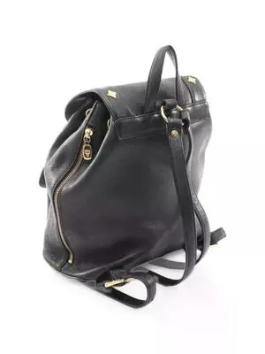 Mcm Studded Leather Backpack