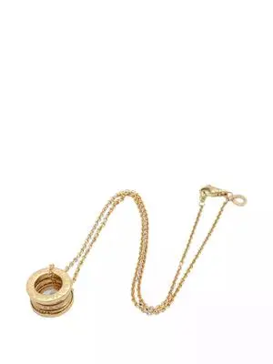 BVLGARI B.zero1 18k Yellow Diamond Pavé Necklace - Gold