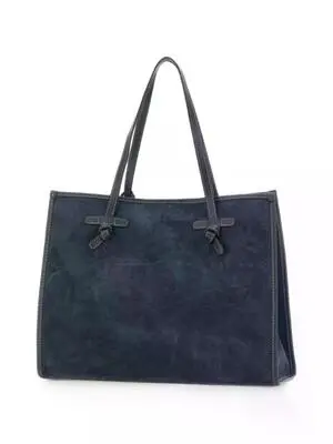 MARCELLA CLUB Marcella Suede Shoulder Bag - Blue
