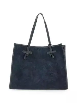 MARCELLA CLUB Marcella Suede Shoulder Bag - Blue