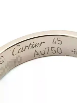 Cartier 18k White Gold Love Ring