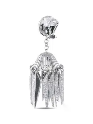 NEIL LANE Dangle Diamond Earrings In Platinum