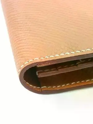 Hermès Bearn Soufflet Bi-fold Wallet - Neutrals