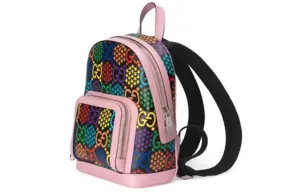 Gucci Psychedelic Logo Canvas Backpack