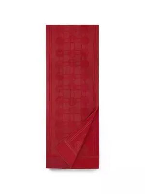 Shanghai Tang Jacquard Scarf - Red