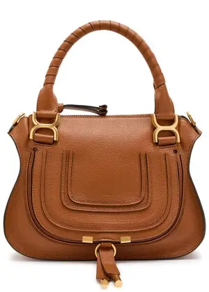 Chloé Marcie Small Grained Leather Shoulder Bag