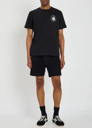 Casablanca Logo-monogrammed Terry Shorts