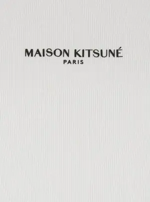 Maison Kitsuné Paris Logo Ribbed Tank Top