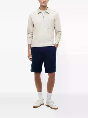 Tommy Hilfiger Quarter-zip Pocket Sweater - Neutrals