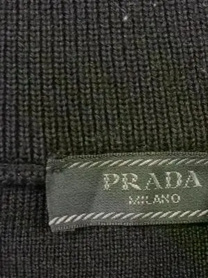 Prada Logo Detail Hoodie