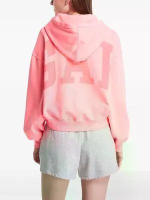 Gap Logo Print Cropped Hoodie