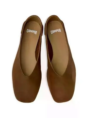 Camper Casi Myra Nubuck Leather Ballet Flats