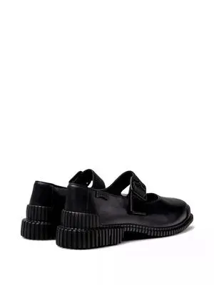 Camper Pix Buckle-fastening Leather Ballet Flats