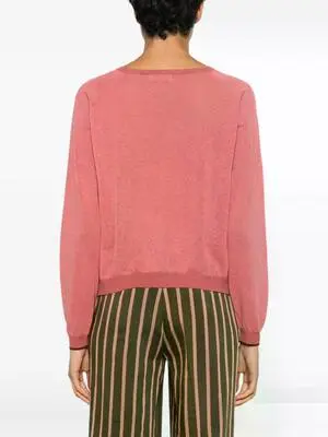Momoni Rio Raglan-sleeve Cotton T-shirt