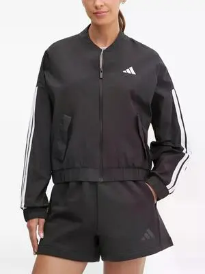 Adidas Logo Zip Jacket - Black