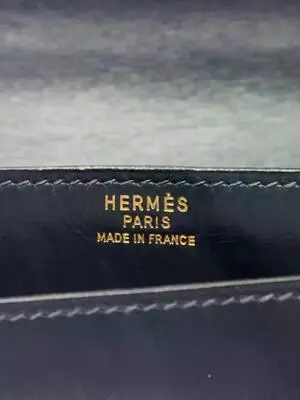 Hermès 1982 Tassel Shoulder Bag - Blue