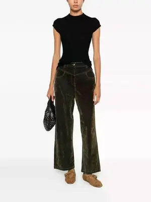 Momoni Azuki Cotton Trousers