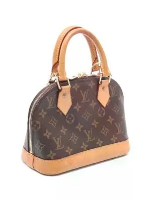 LOUIS VUITTON Alma Bb Monogram Tote Bag