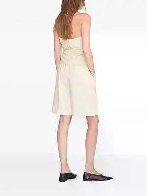 ANINE BING Tyla Gathered Strapless Top