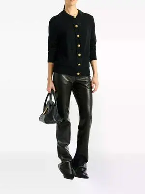 Balmain Virgin Wool Knit Cardigan