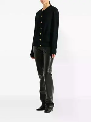 Balmain Virgin Wool Knit Cardigan