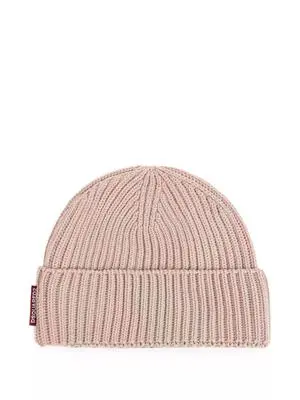 Dsquared2 Ribbed Knit Beanie And Scarf Set