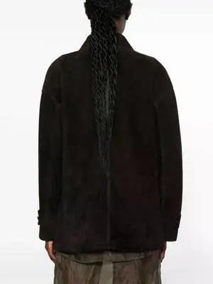 ADRIANNA FERETTI Adrianna Ferretti Suede Button-fastening Jacket