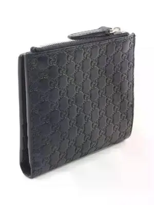 Gucci 2010s Micro-gg Guccissima Wallet