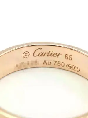 Cartier 18k Rose Gold Love Screw-detail Ring