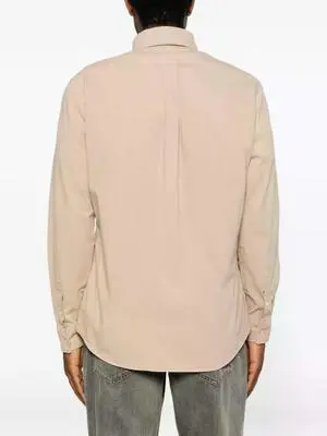 Iceberg Logo-embroidered Patch-pocket Shirt