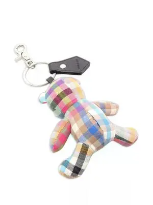 VIVIENNE WESTWOOD 2020s Teddy Bear Check-pattern Keyring