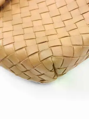 Bottega Veneta 2000s Olympia Intrecciato Shoulder Bag