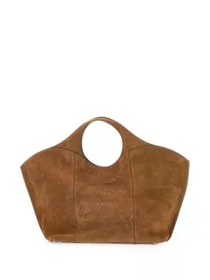 GIANNI CHIARINI Infinity Suede Tote Bag