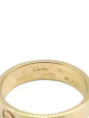 Cartier 18k Yellow Love Ring