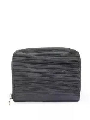 LOUIS VUITTON 2021s Zippy Épi Wallet - Black