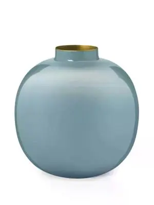 PIP STUDIO Spherical Metal Vase - Blue