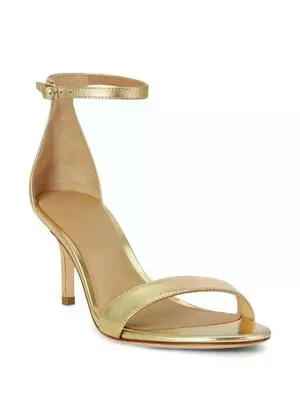 Ralph Lauren Allie Metallic Leather Sandals