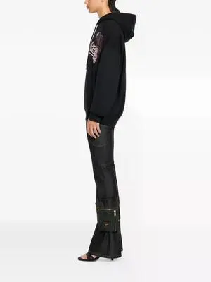 Off-White Swarovski Crystal-embellished Hoodie