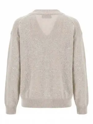 Brunello Cucinelli V-neck Sweater - Multicolor