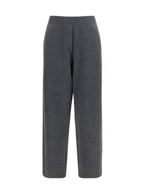 Brunello Cucinelli Cashmere Pants - Gray