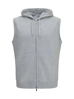 Brunello Cucinelli Cotton Vest - Gray