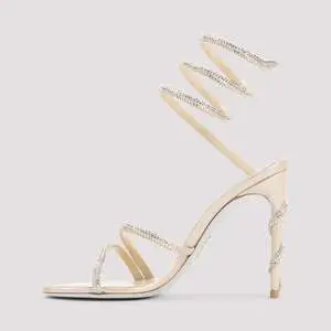 Rene Caovilla Margot Crystal Sandals - Multicolor