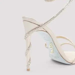 Rene Caovilla Margot Crystal Sandals - Multicolor
