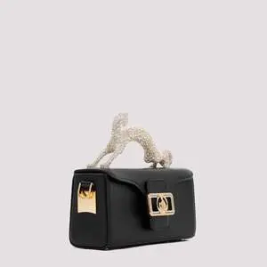 LANVIN Nano Pencil Cat Strass Bag