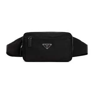 Prada Re-nylon And Saffiano Belt Bag - Black