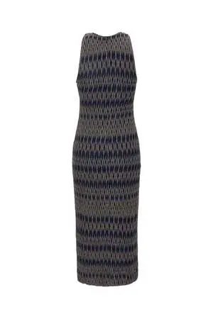 Missoni Knit Geometric Print Maxi Dress